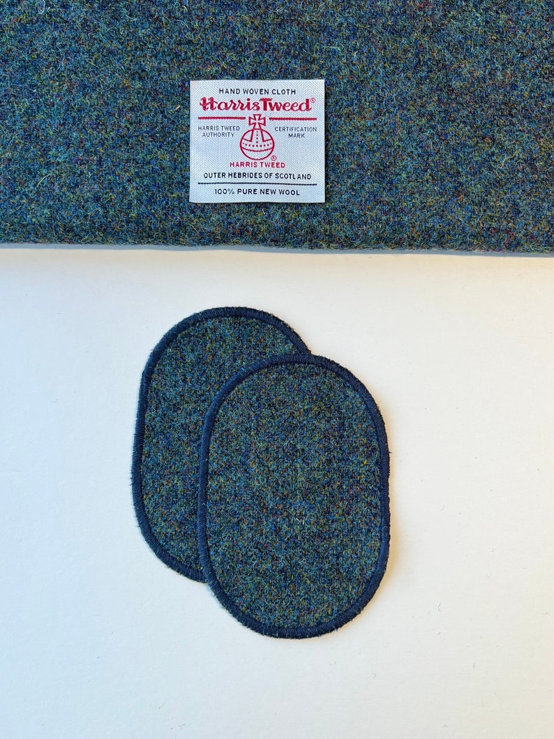 Harris Tweed Elbow Patches Jacket Elbow Patch Repair Patch - Etsy