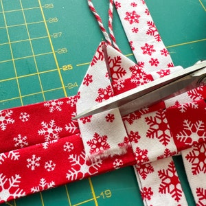 Scandinavian Folded Fabric Star Digital Pattern, Christmas Decoration ...