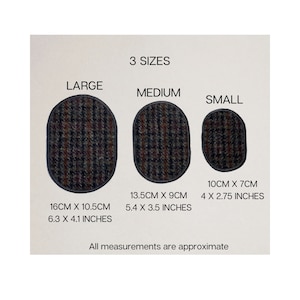 Harris Tweed® Elbow Patches, Jacket Elbow Patch, Repair Patch, Sew on ...