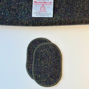Harris Tweed® Elbow Patches, Jacket Elbow Patch, Repair Patch, Sew on ...