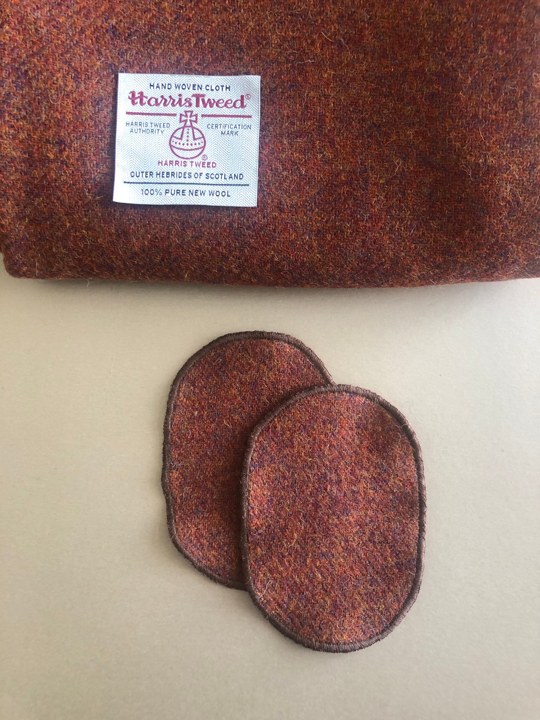 Harris Tweed Elbow Patches Jacket Elbow Patch Repair Patch | Etsy UK