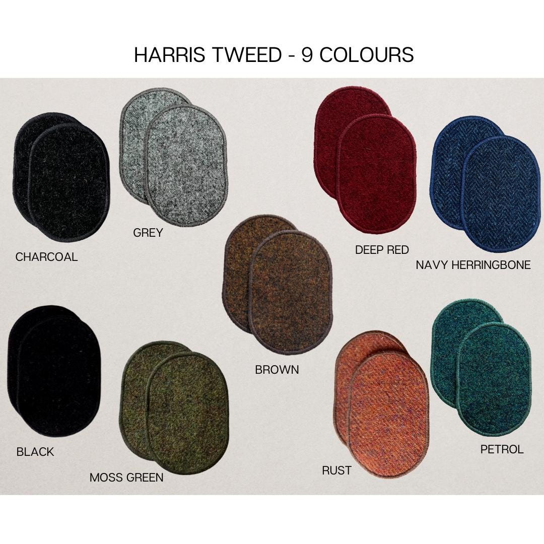 Harris Tweed® Elbow Patches, Jacket Elbow Patch, Repair Patch, Sew on ...