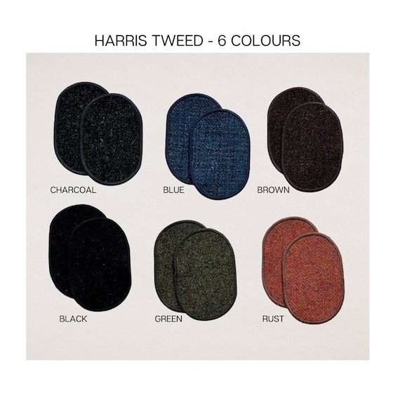 Harris Tweed Elbow Patches Jacket Elbow Patch Repair Patch - Etsy Australia