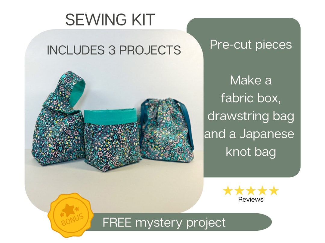 Sewing Project Easy Sewing Starter Kit Craft T For Beginner Sewing Kit Adult Etsy