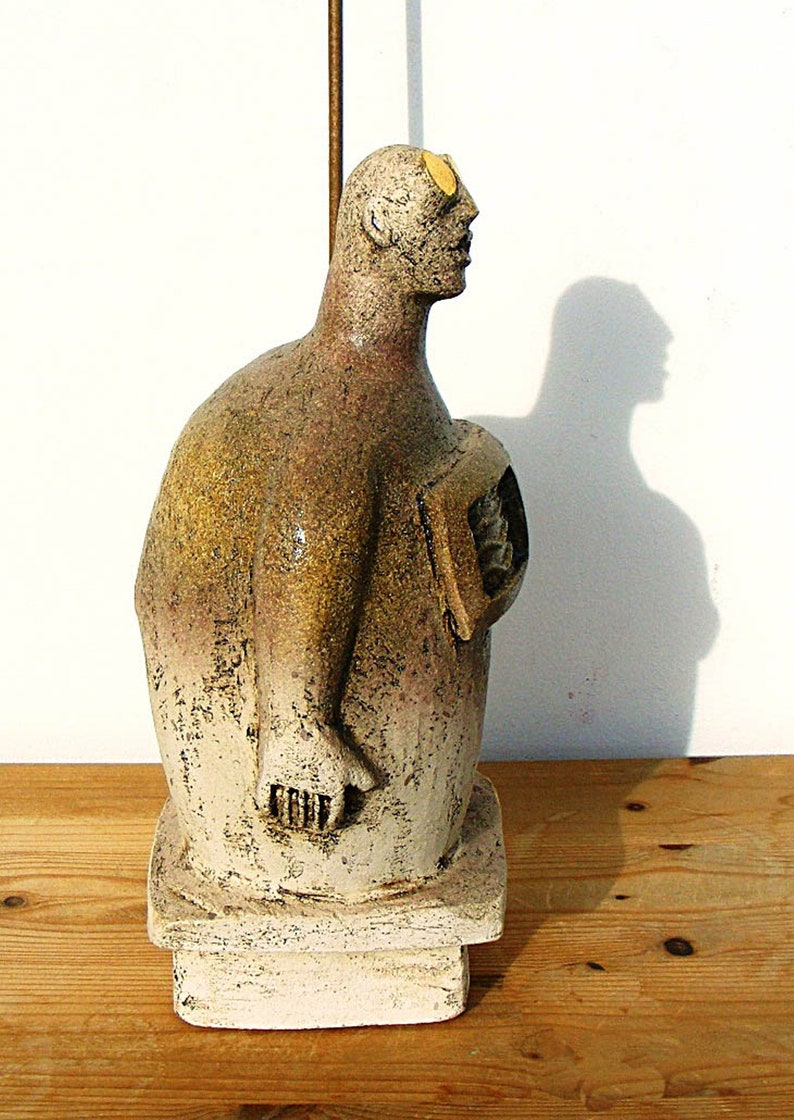 Sentinel Figure ceramic Sculpture - Etsy