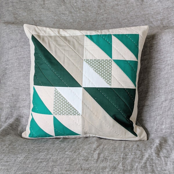 Patchwork Cushion - Etsy Australia