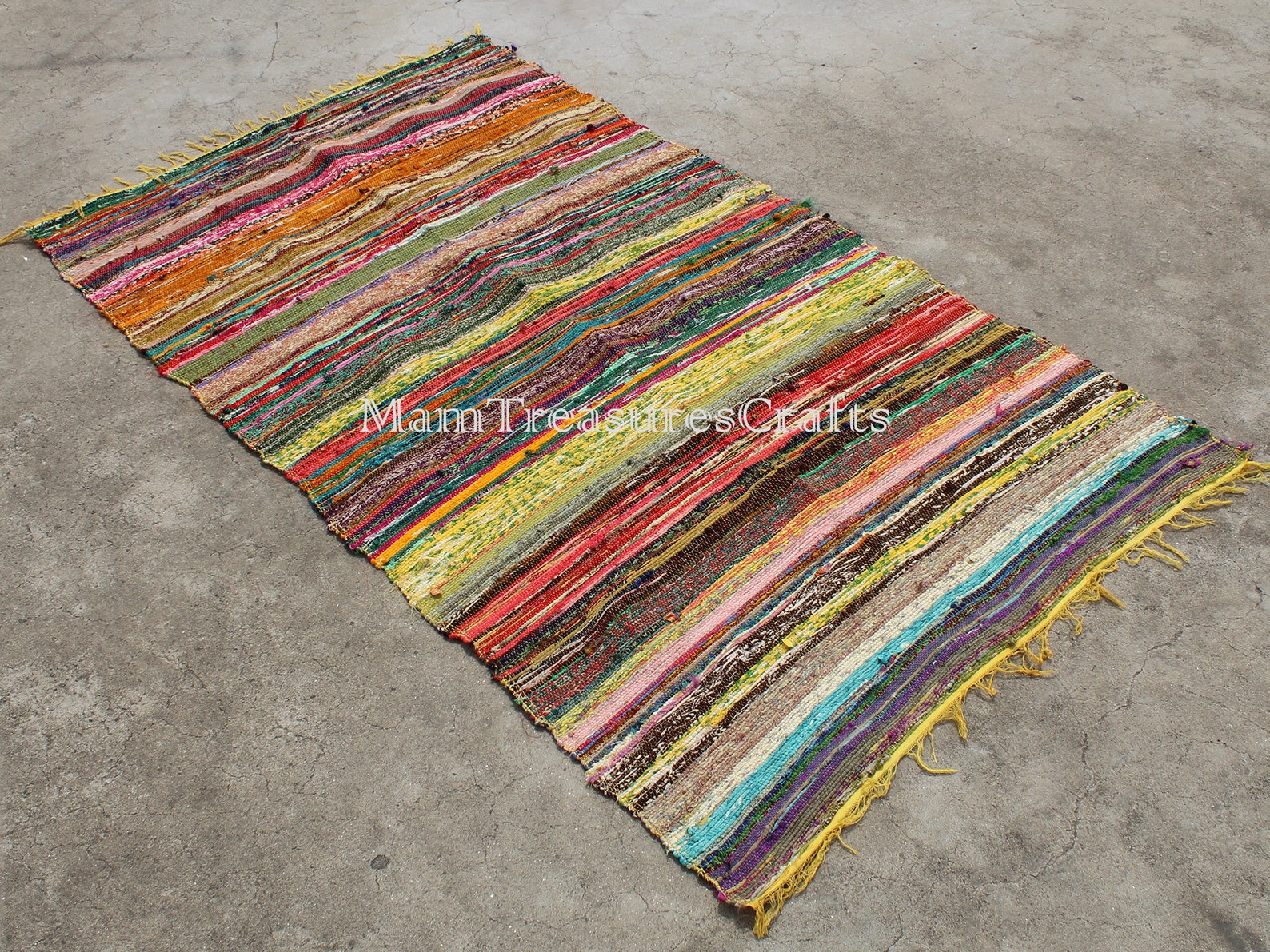 Chindi Rug Area Rag Rug Home Decor Bohemian Large Indian - Etsy