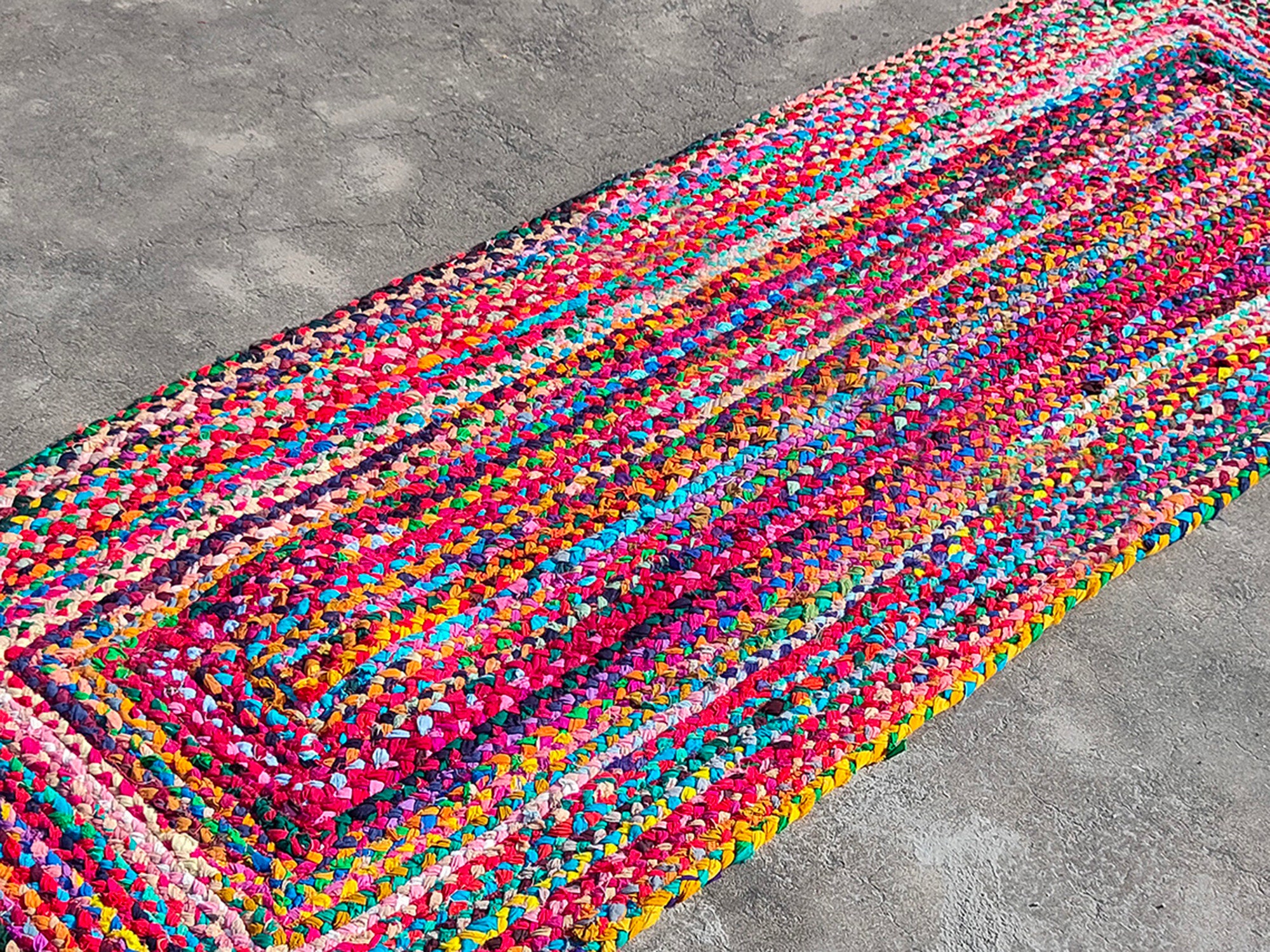 Braided Indian Rug Runner Floor Rug Indian Rag Rug Indian - Etsy