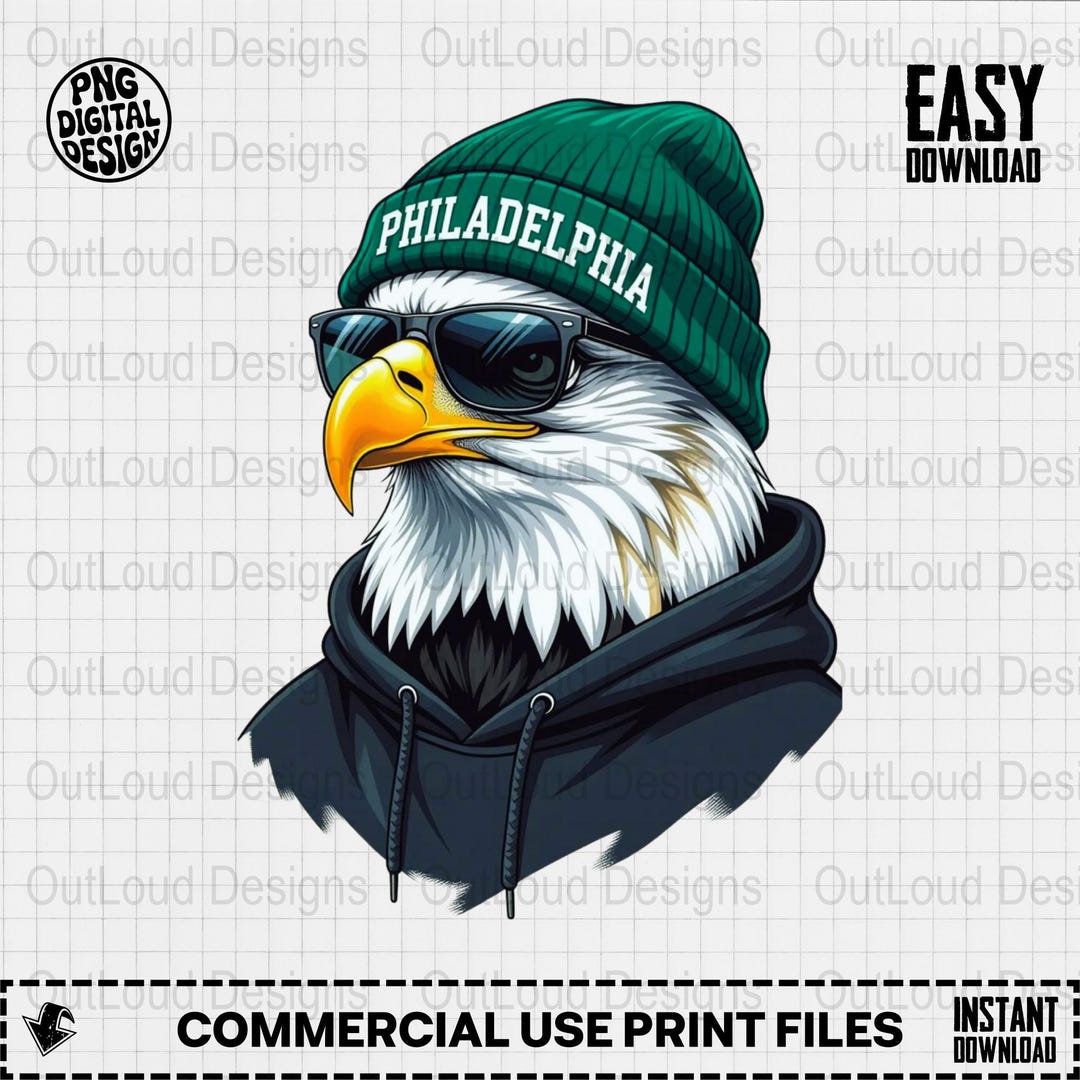Eagles Mascot PNG: Philadelphia Spirit Animal (digital Download) - Etsy