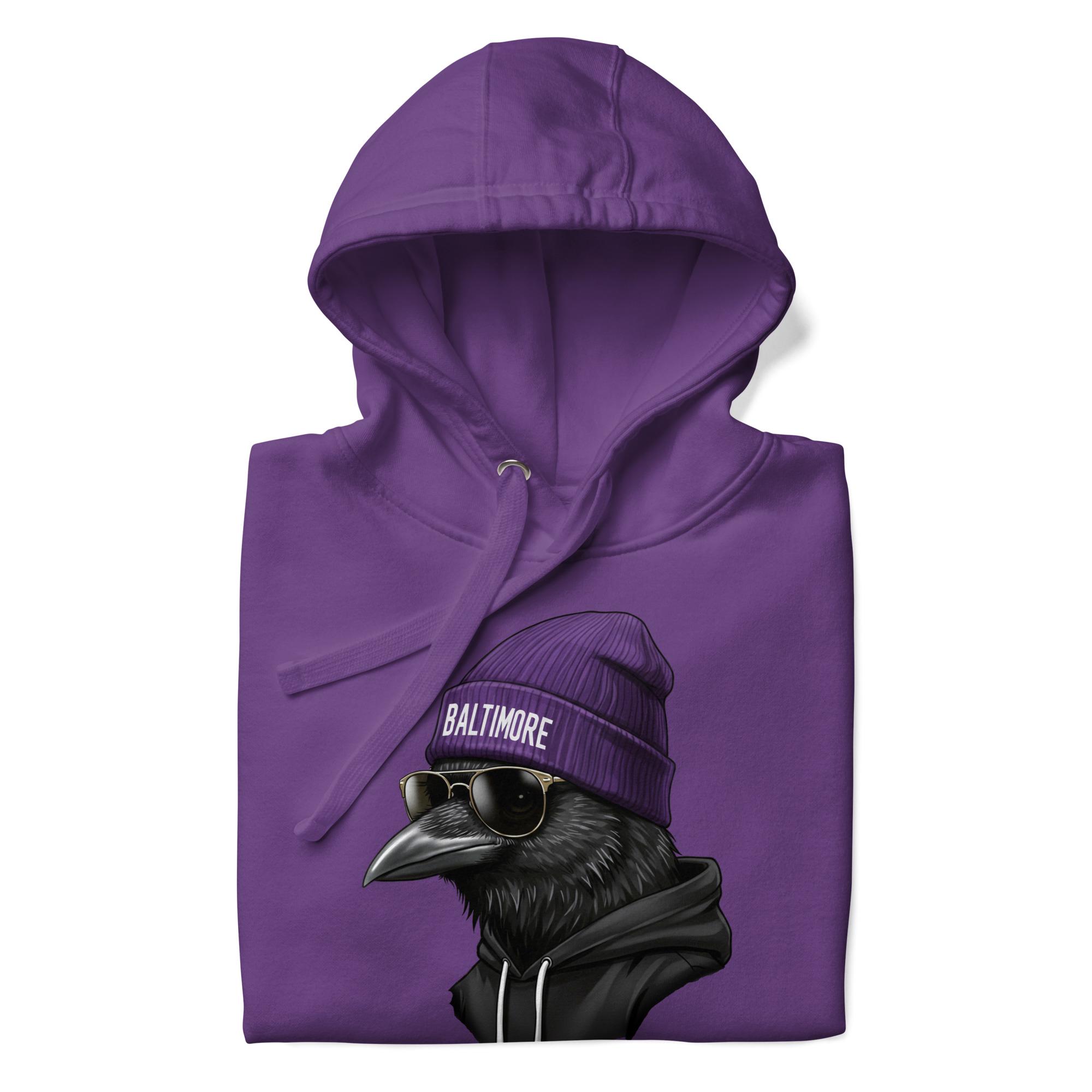 Baltimore Spirit Animal Raven Football Fan Mascot Unisex Hoodie - Etsy