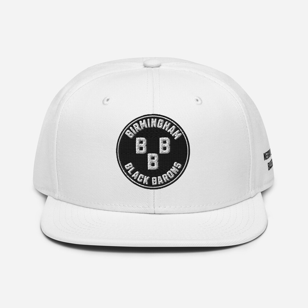 Embroidered Birmingham Black Barons, Negro League Baseball, Snapback Hat - Etsy