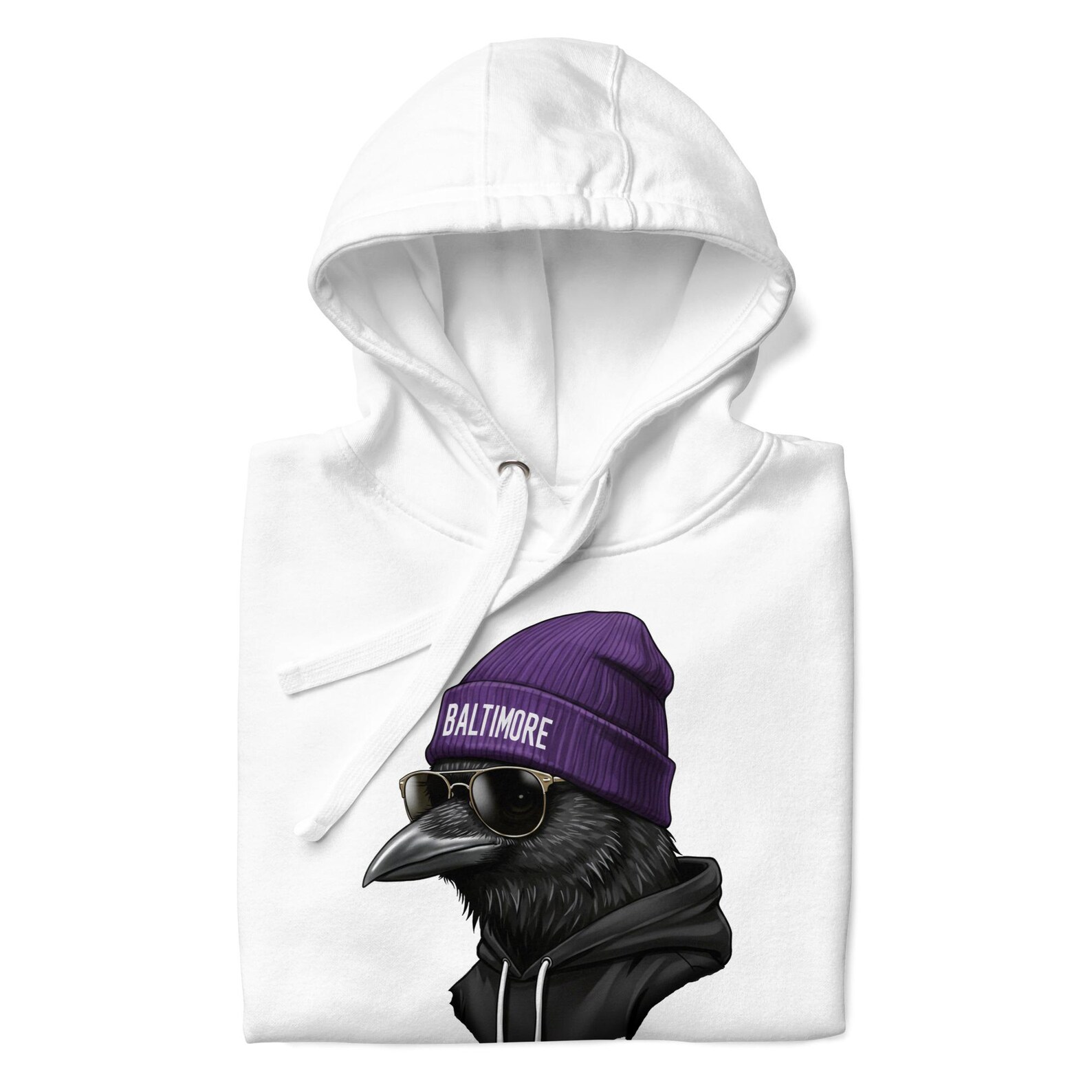 Baltimore Spirit Animal Raven Football Fan Mascot Unisex Hoodie - Etsy