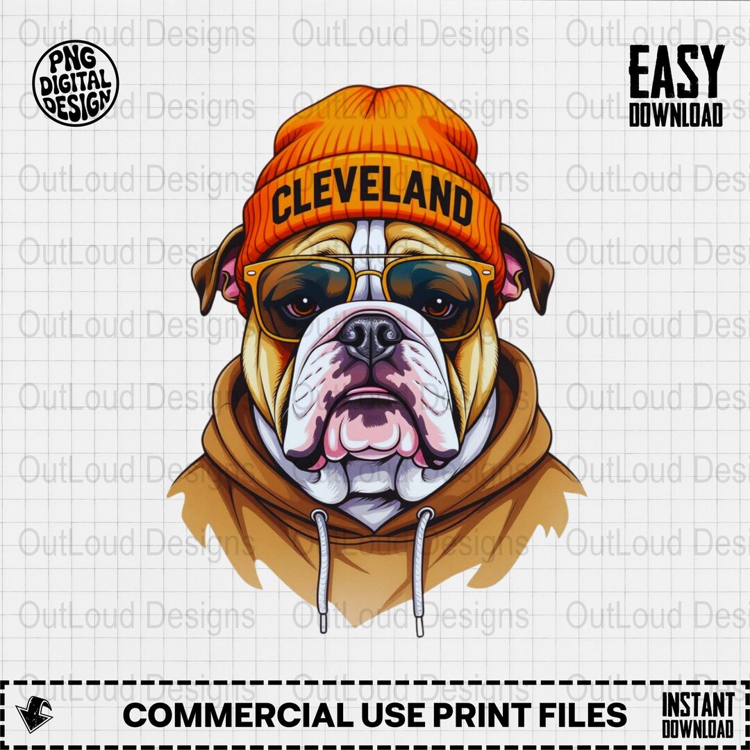 Cleveland Mascot Spirit Animal PNG - Fan Art (digital Download) - Etsy