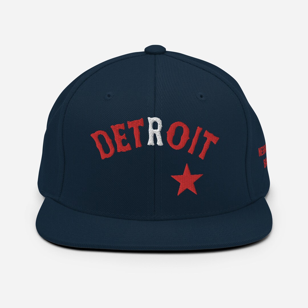Embroidered Detroit Stars, Negro League Baseball, Snapback Hat - Etsy