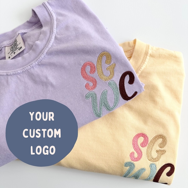 Business Logo Embroidered Shirt - Etsy