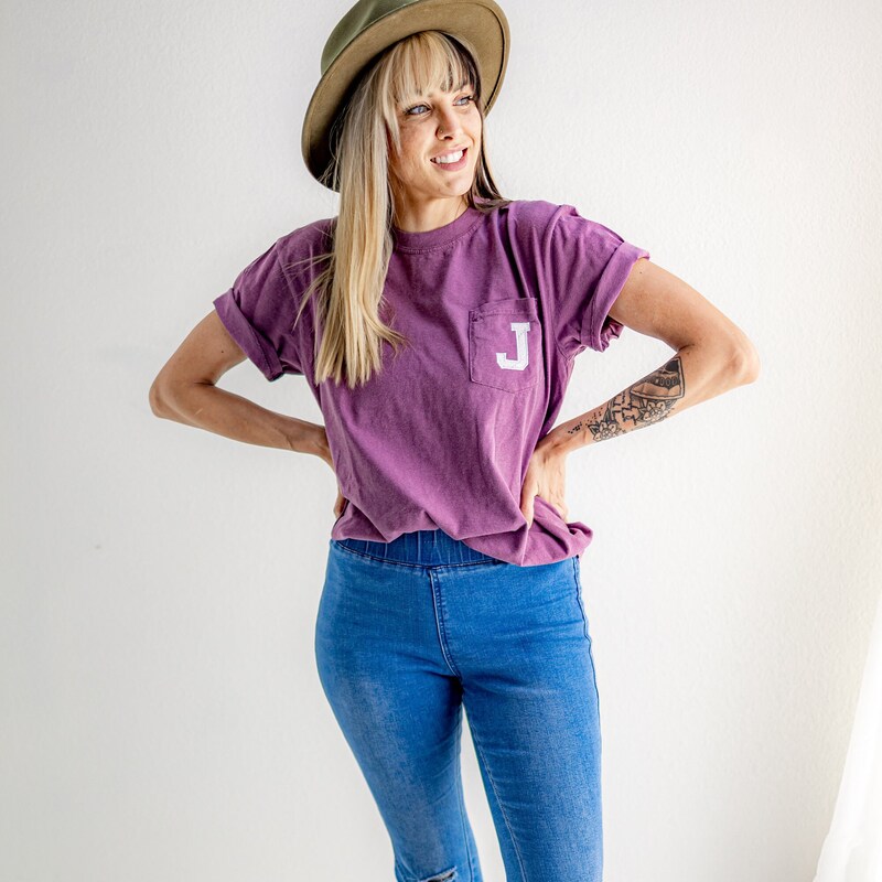 Pocket Monogram - Etsy