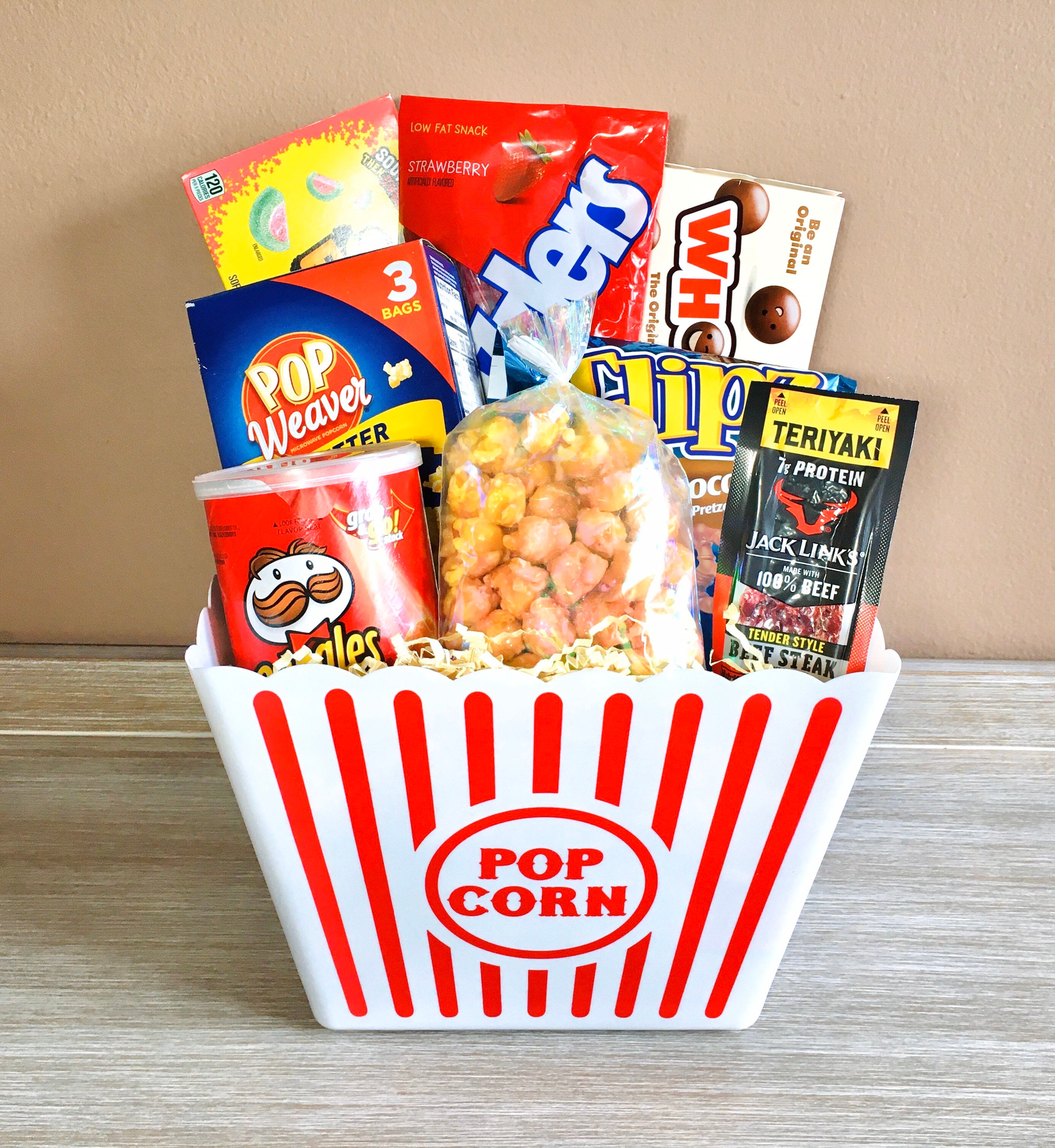Movie Night Gift Basket Family Time Game Night Date Night Etsy