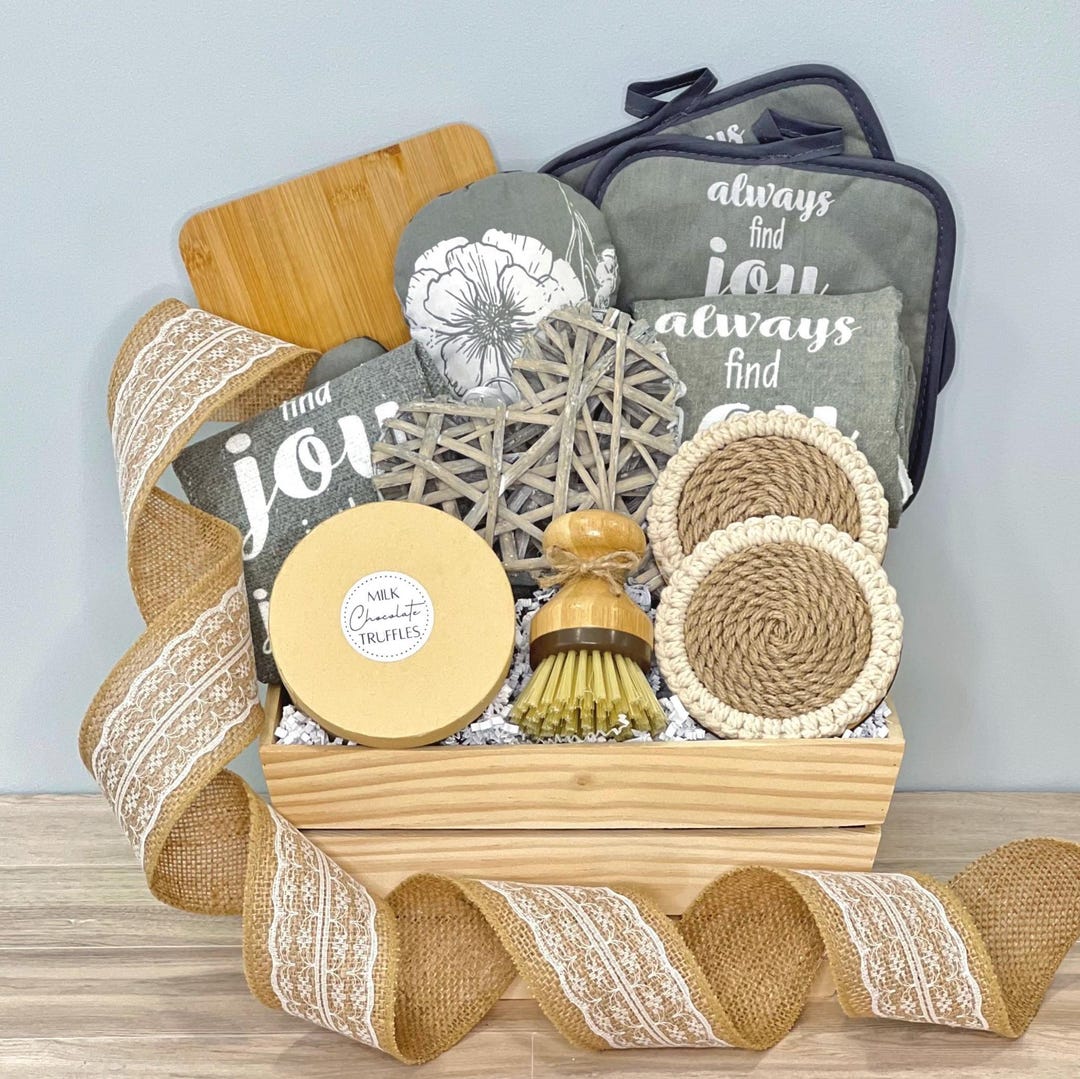 New Homeowners Housewarming Gift, Care Package for Family, Closing Day ...