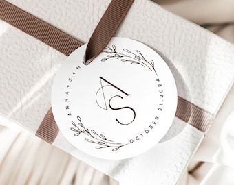 Custom Wedding Monogram Logo - Etsy