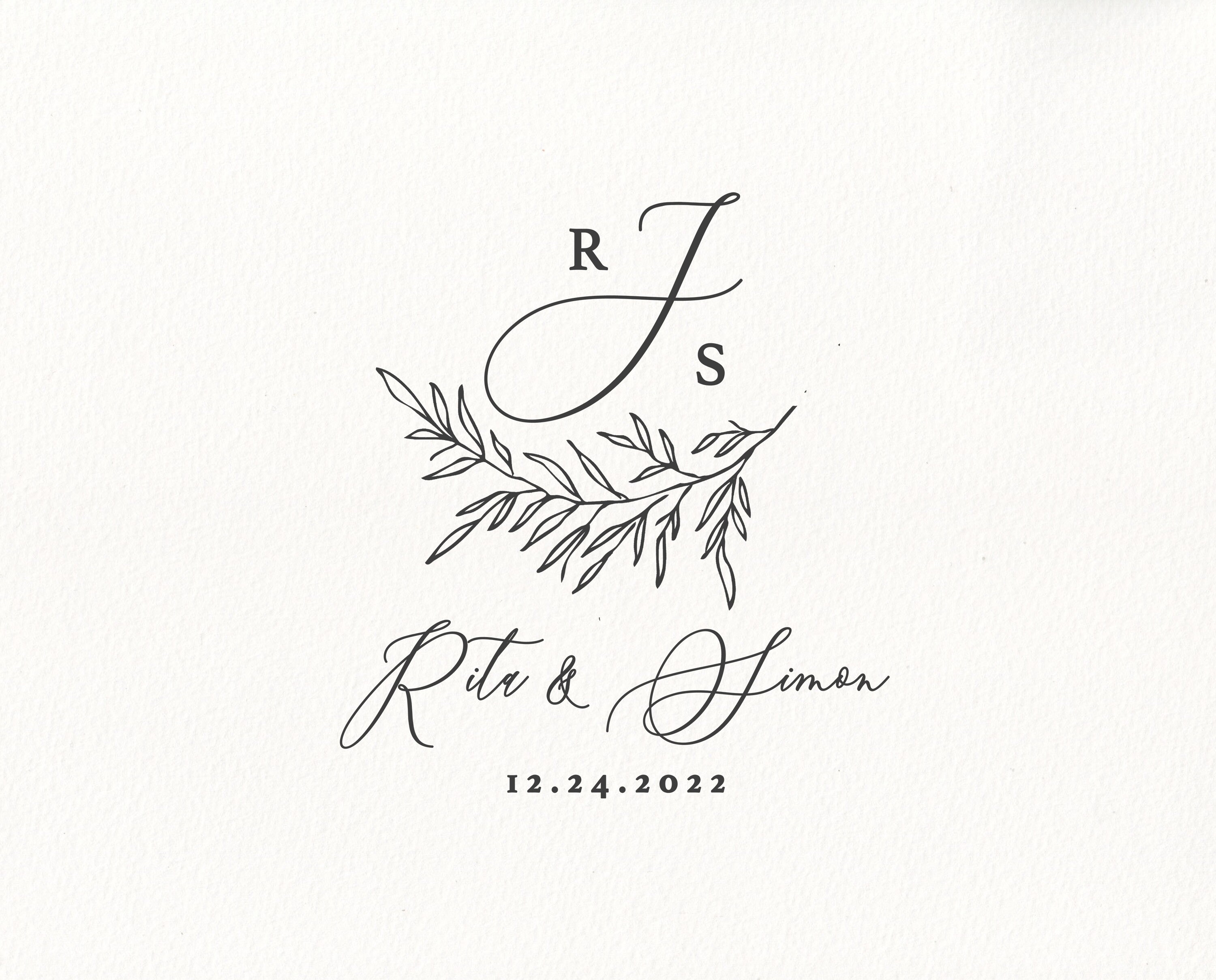 Wedding Crest Design Kit Custom Wedding Monogram Design - Etsy