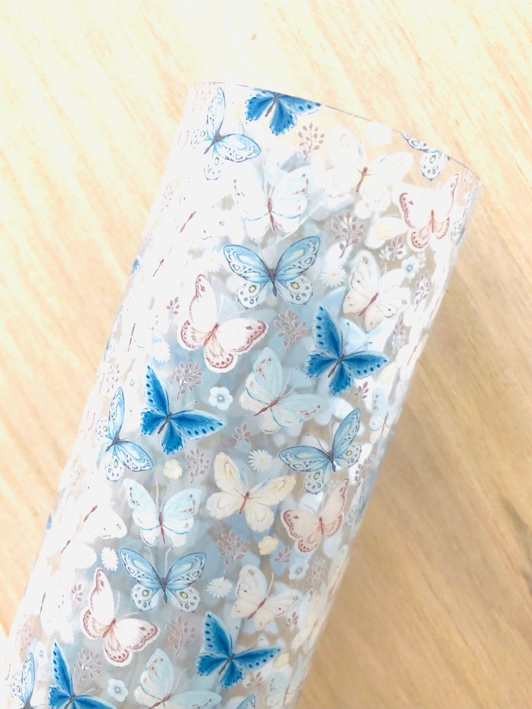Butterflies, Transparent Waterproof Vinyl, Jelly Sheet, Pool Bow ...