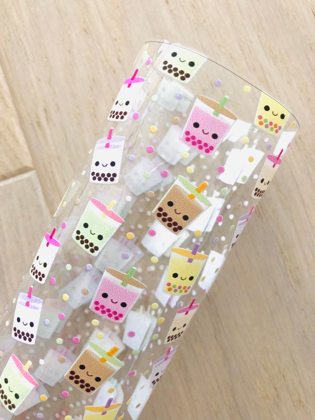 Boba Tea, Printed Waterproof Vinyl, Supplies for Hair Bows, Earrings ...