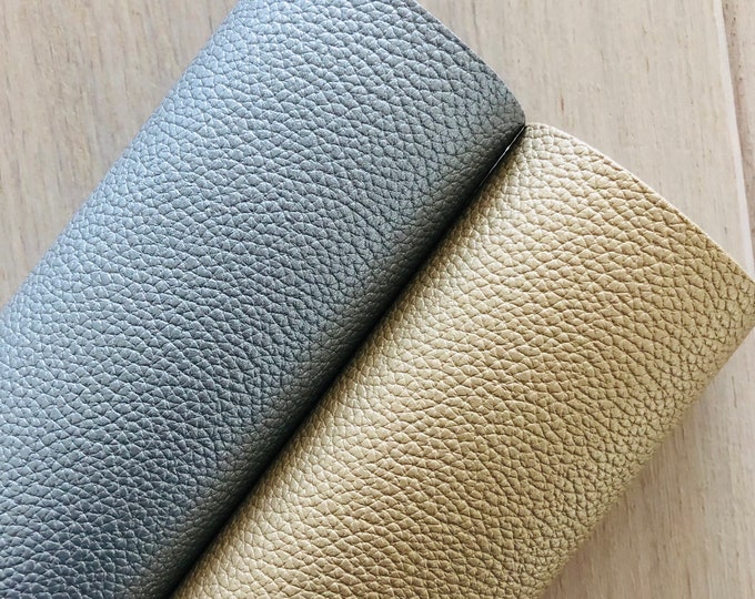 Textured Pebbled Faux Leather, Gold Metallic Leather, Silver Metallic ...