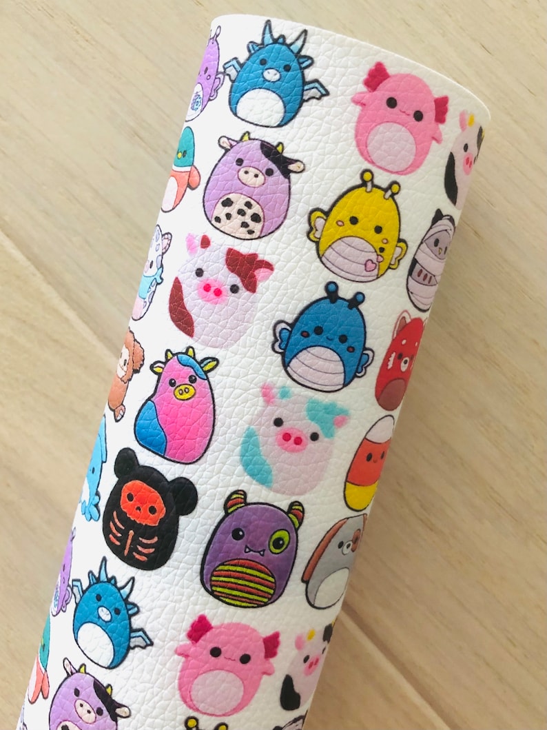 Stuffed Animals, Pebbled Faux Leather, 12x8, 12X26, 12x52 - Etsy