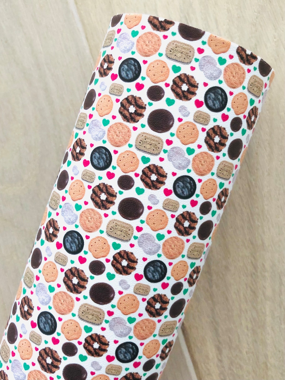 Cookies, Smooth Faux Leather, 12x8, 12x26, 12x52 - Etsy