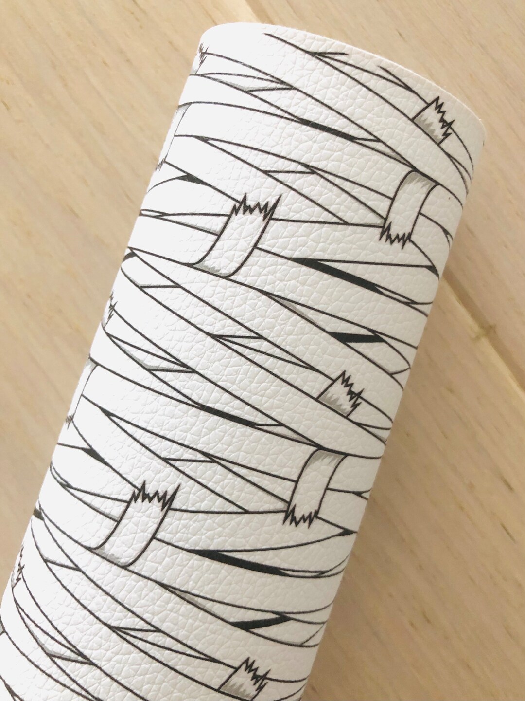 Mummy Bandages Pebbled Faux Leather, 12x8, 12x26 - Etsy