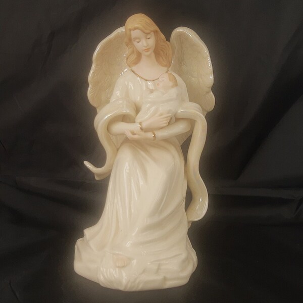 White Ceramic Angels - Etsy
