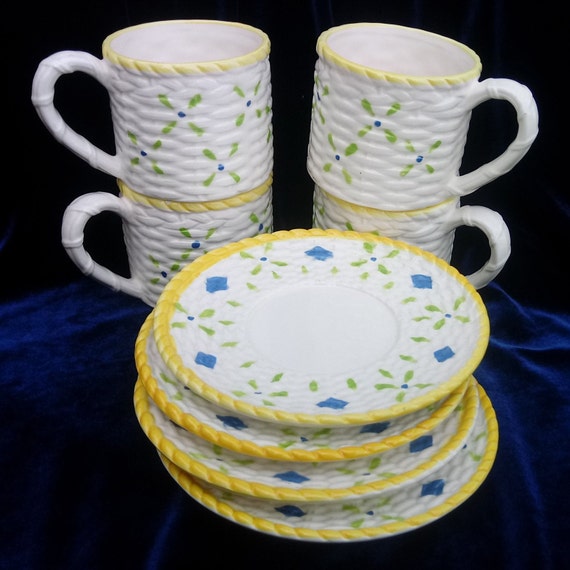 Schmid Design Folio Lovely Vintage Springtime Basket Weave | Etsy