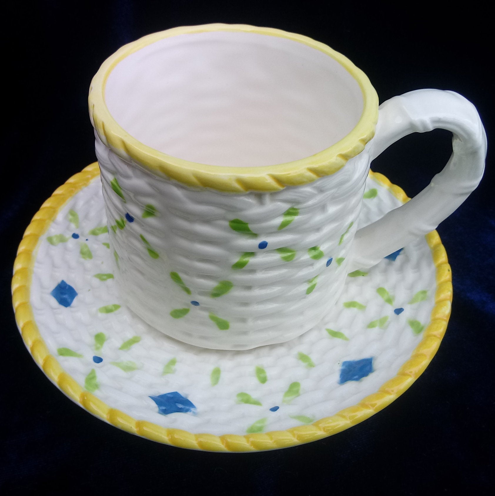 Schmid Design Folio Lovely Vintage Springtime Basket Weave | Etsy