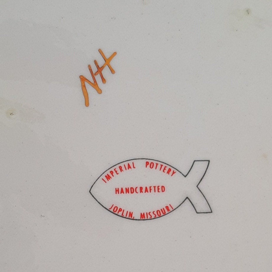 Hand Crafted Vintage Imperial Pottery Joplin Missouri Brown & | Etsy