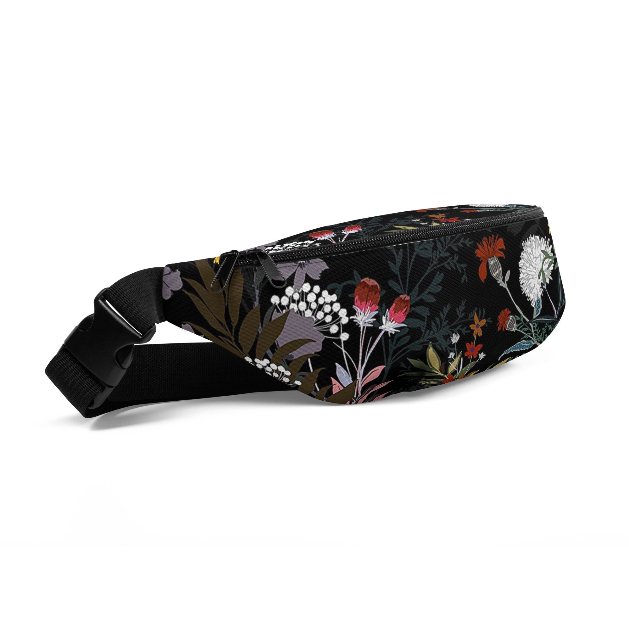 Cottagecore Floral Fanny Pack Dark Academia Fanny Pack - Etsy
