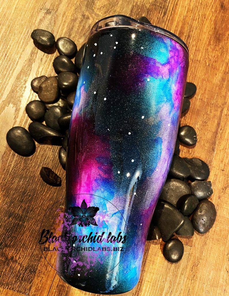 Galaxy Tumbler Space Travel Mug Cosmo Water Bottle Galaxy | Etsy