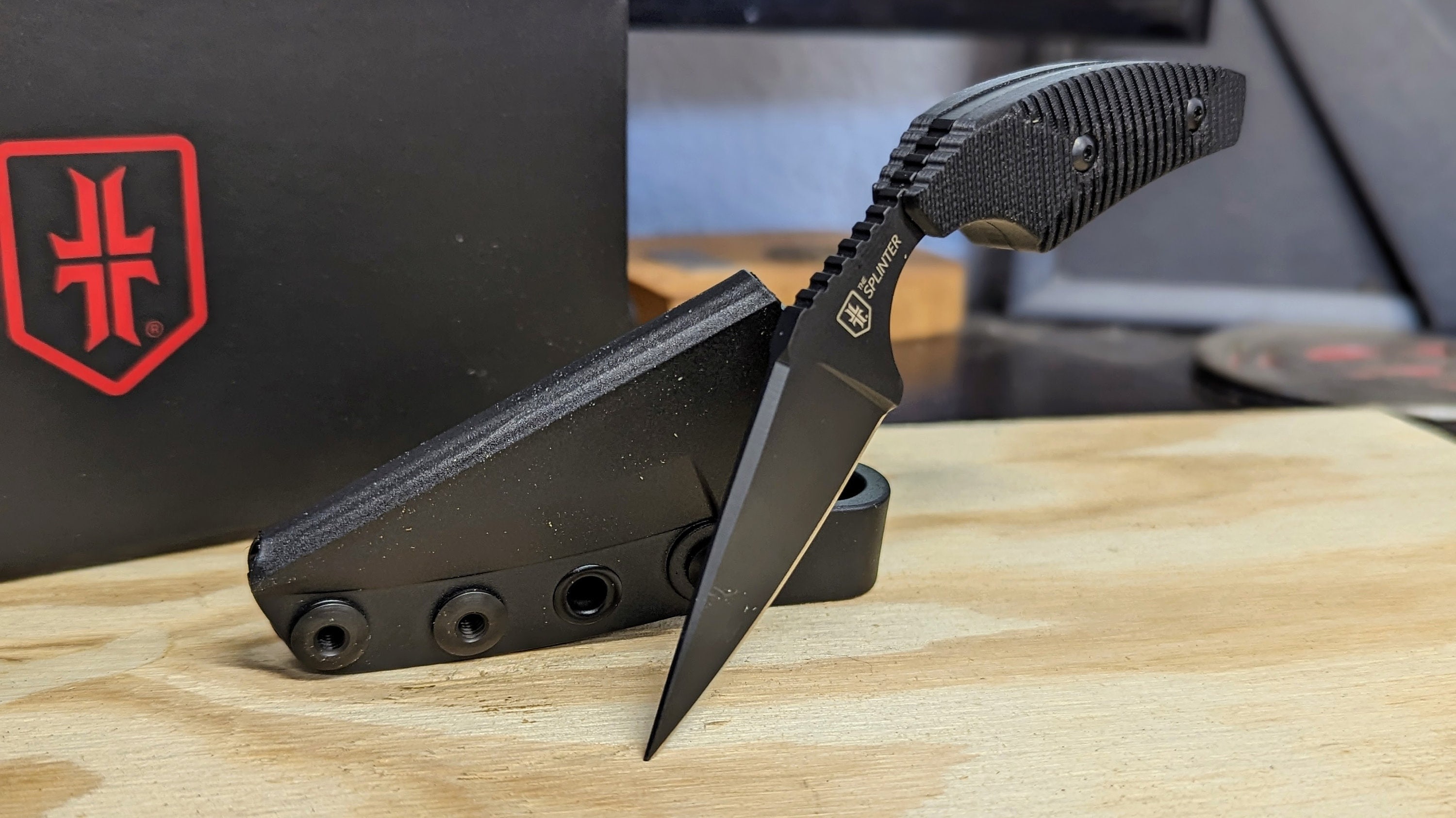 Warrior Poet the Splinter Knife Custom Scales, Knife Handles, Extra ...