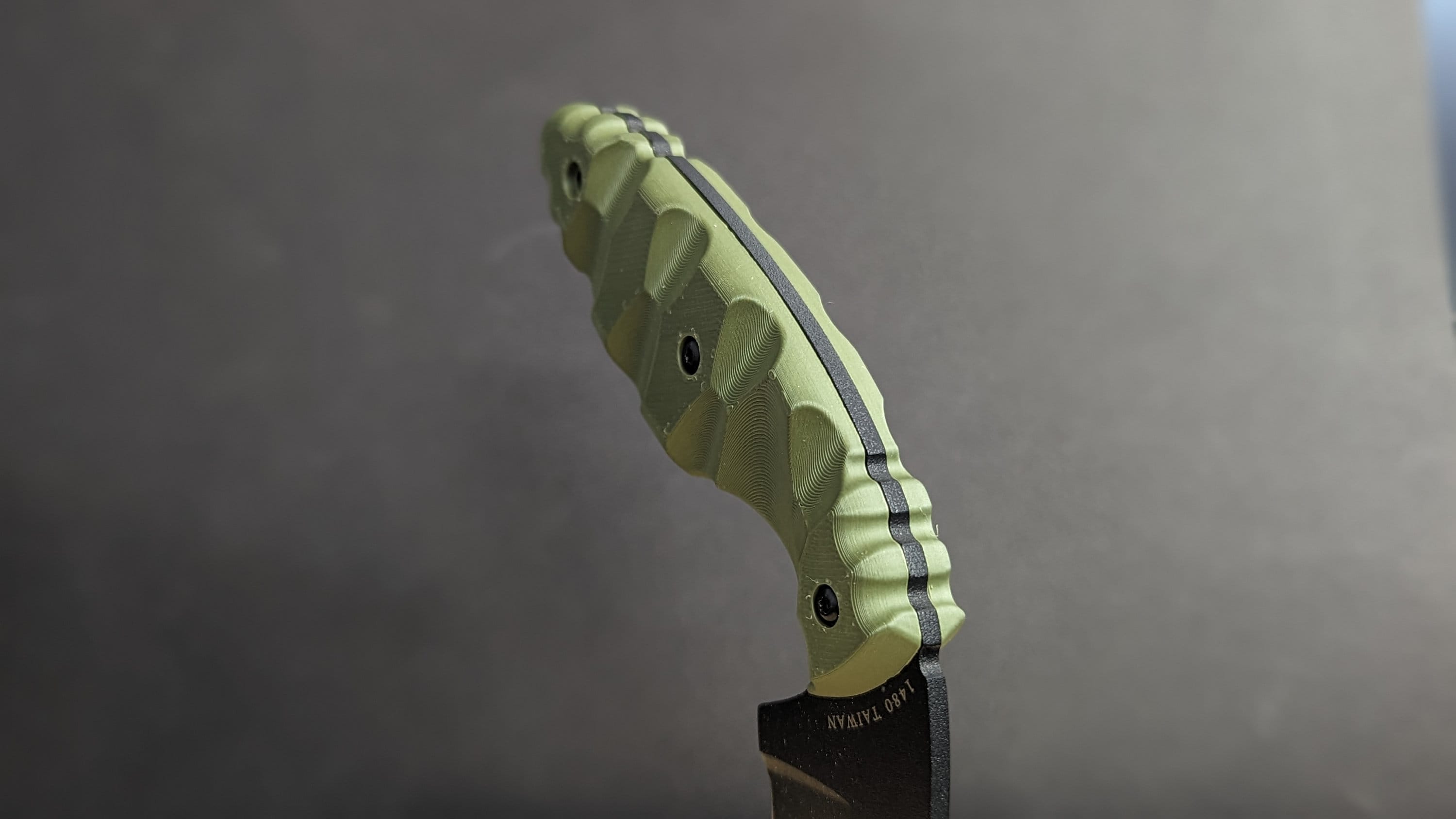 Ka-bar TDI 1480 Extra Grippy Custom Scales Knife Handle Upgrade ...