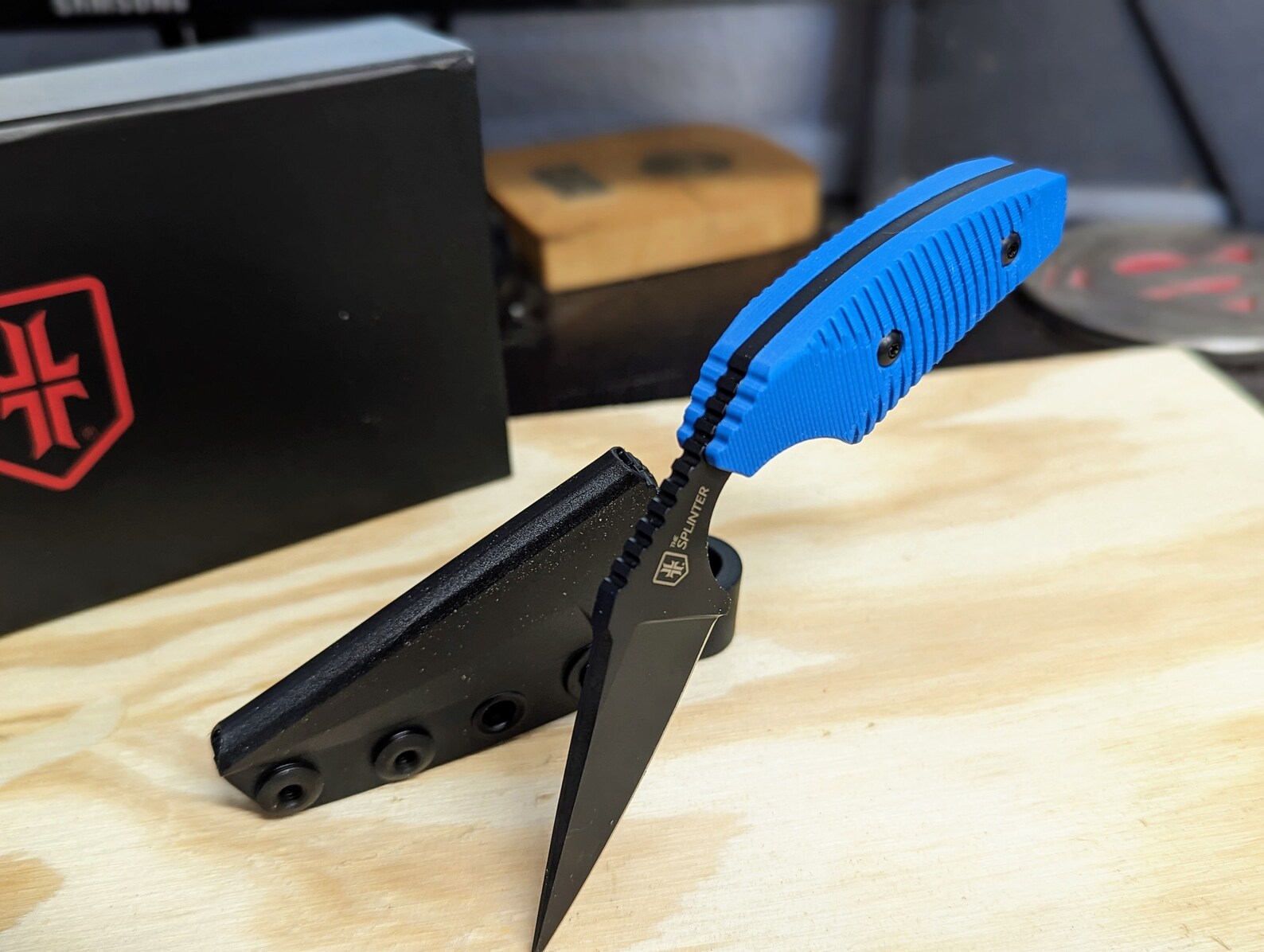 Warrior Poet the Splinter Knife Custom Scales, Knife Handles, Extra ...