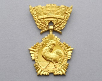 Rooster Medal - Etsy