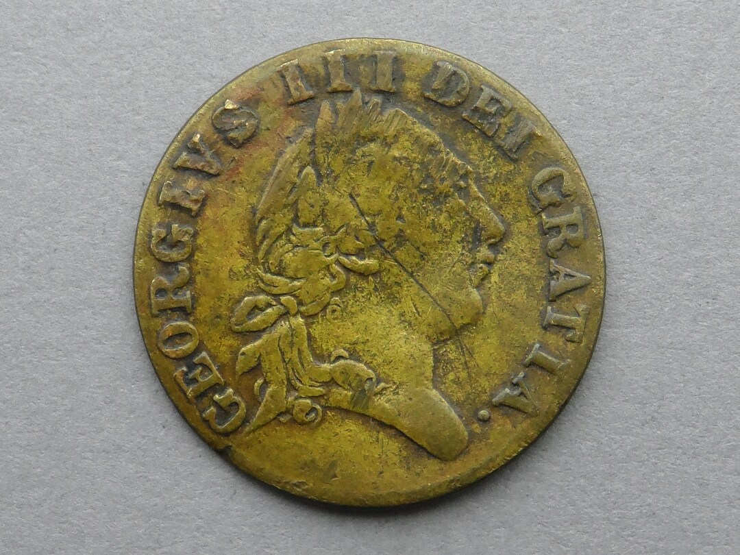 King Georgius III Dei Gratia, Antique Token. - Etsy