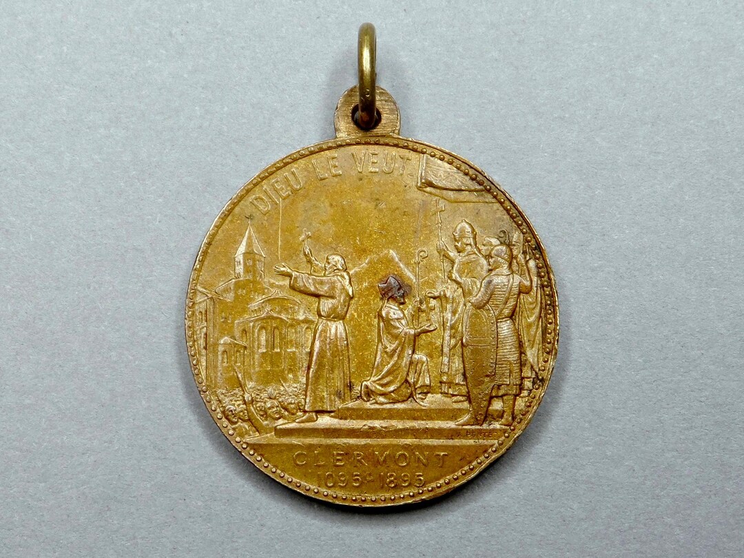 First Crusade, Deus Vult. Urban II, Council of Clermont 1095 1895 ...