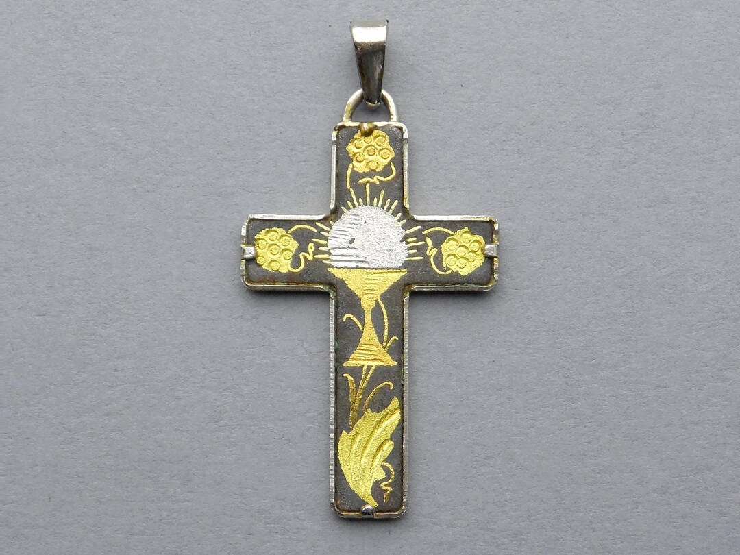 Damascus Cross. Antique Religious Pendant. - Etsy