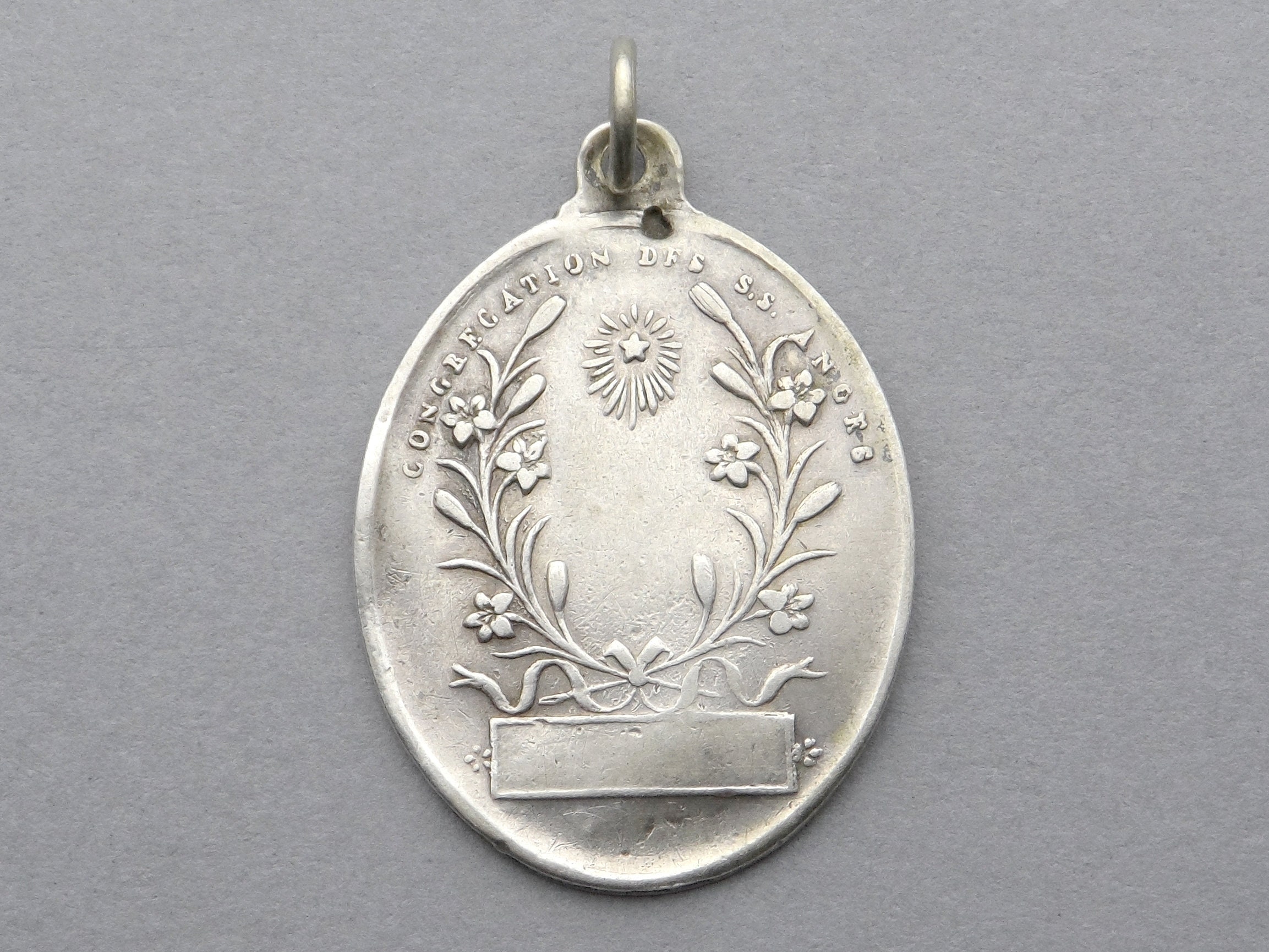 St Guardian Angel Antique Religious Pendant. - Etsy UK