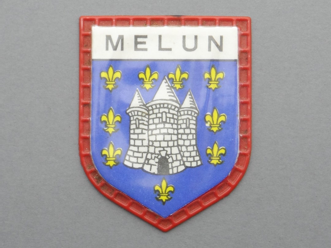 Melun, Antique Coat of Arms. - Etsy
