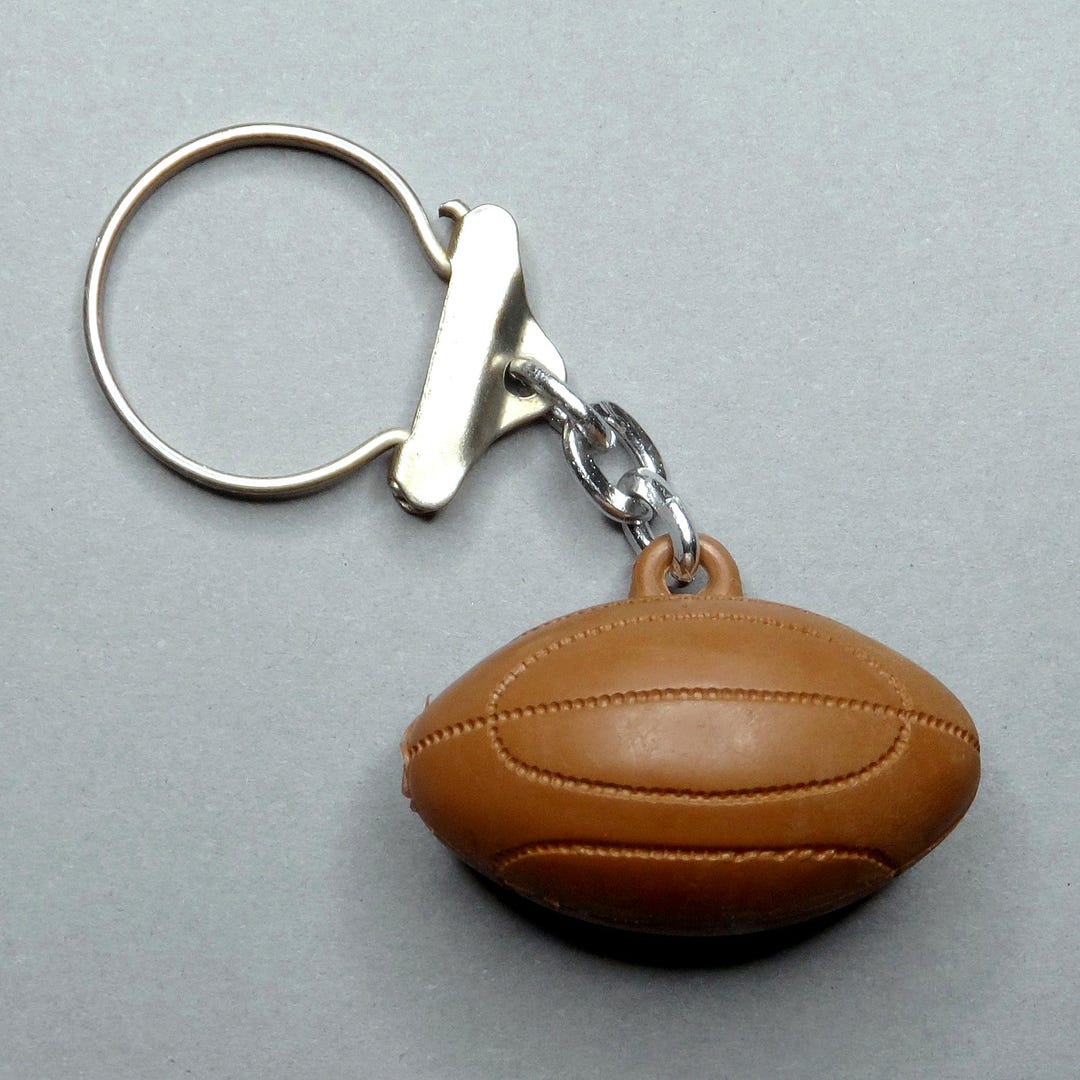 Ball. NLF, National Football League. Vintage Large Pendant. Key Ring ...