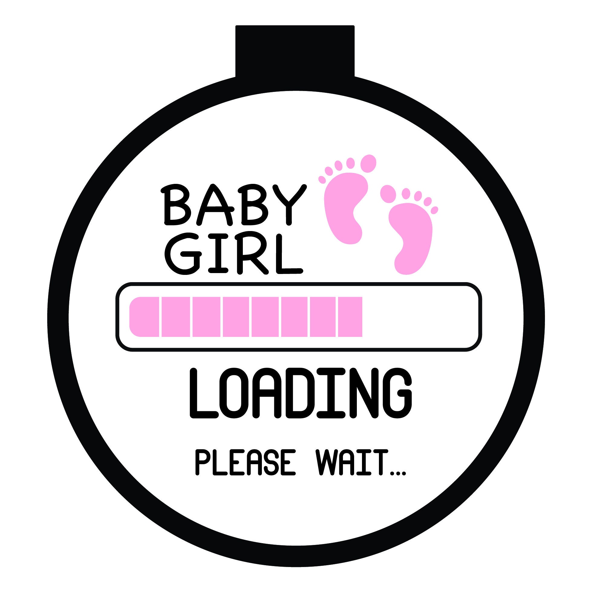 Baby Girl Loading Please Wait