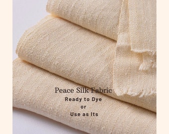 Peace Silk Fabric - Etsy