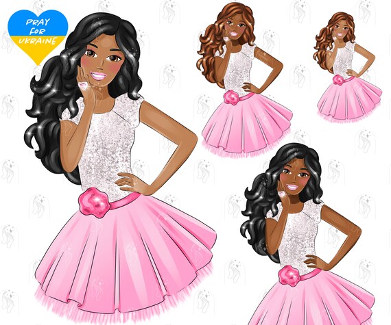 African American Birthday Girl Png Black Girl Magic Princess Etsy