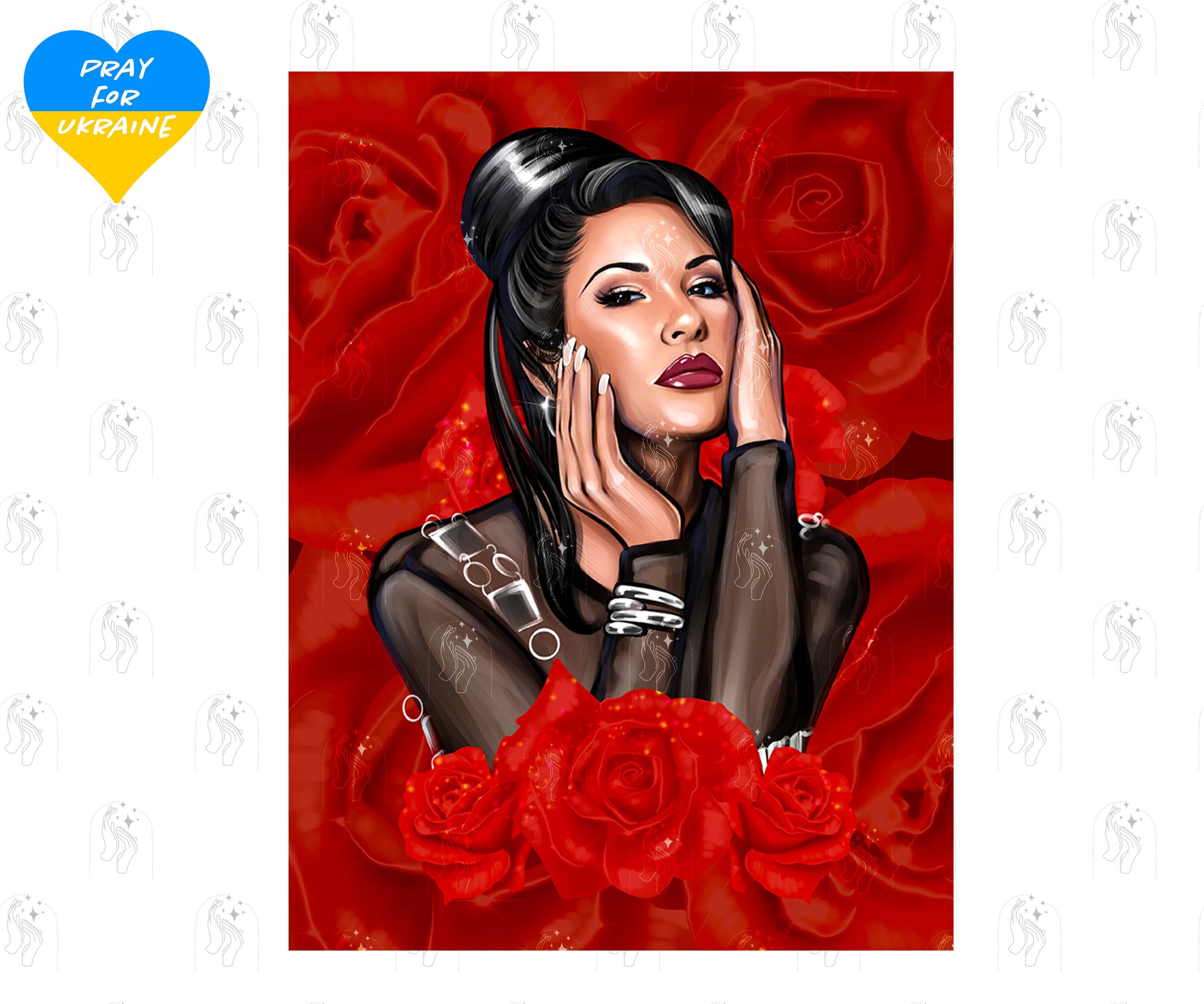 Digital Drawing & Illustration SELENA cartoon Selena sublimation Selena ...